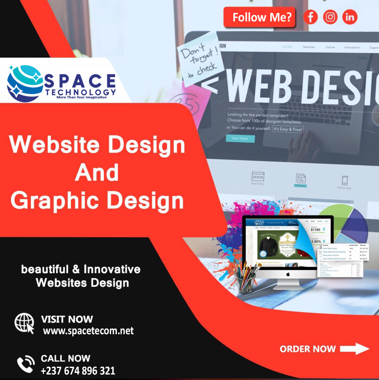 Graphic Design - SPACE TECHCOM